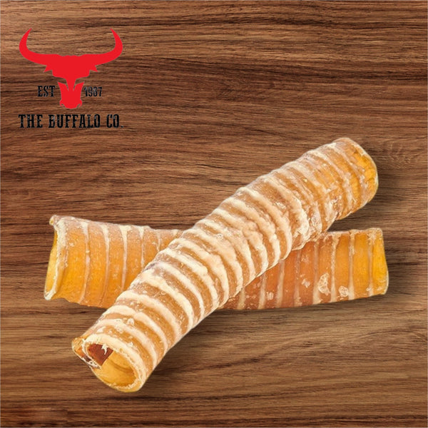 Buffalo Trachea Rounds - Dog Treats - 1kg – The Buffalo Co.